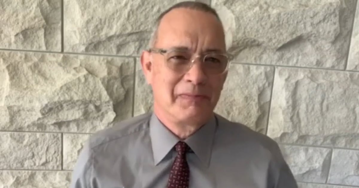 Tom Hanks delivers graduation speech for Wright State University