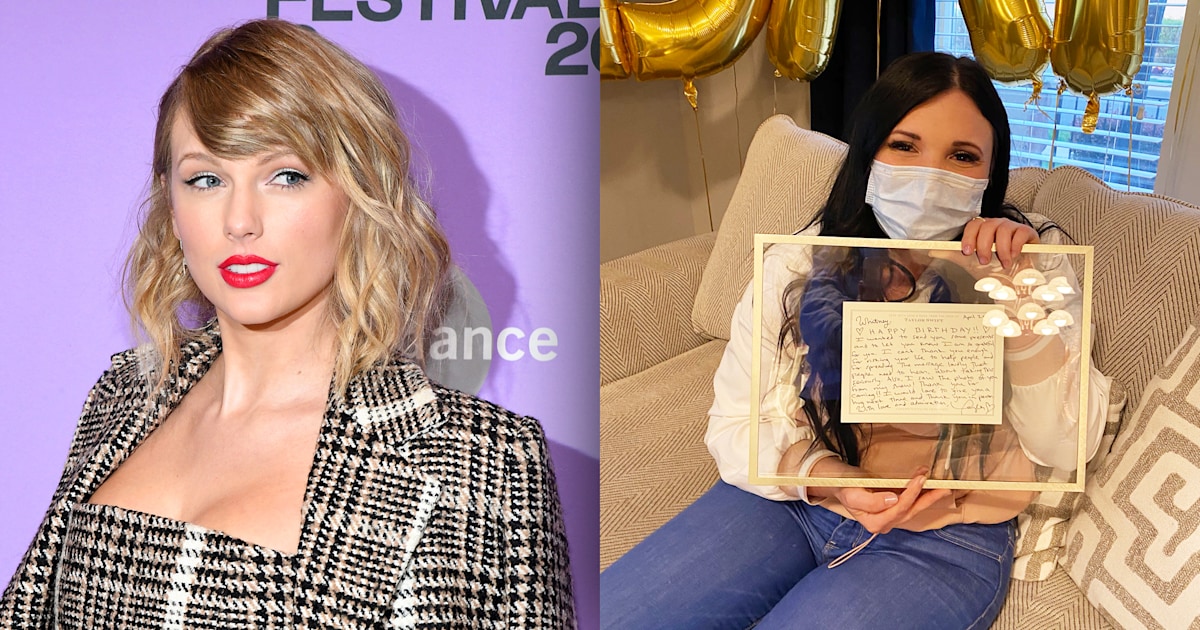 Nurse thanks Taylor Swift for gifts in honor of her coronavirus work