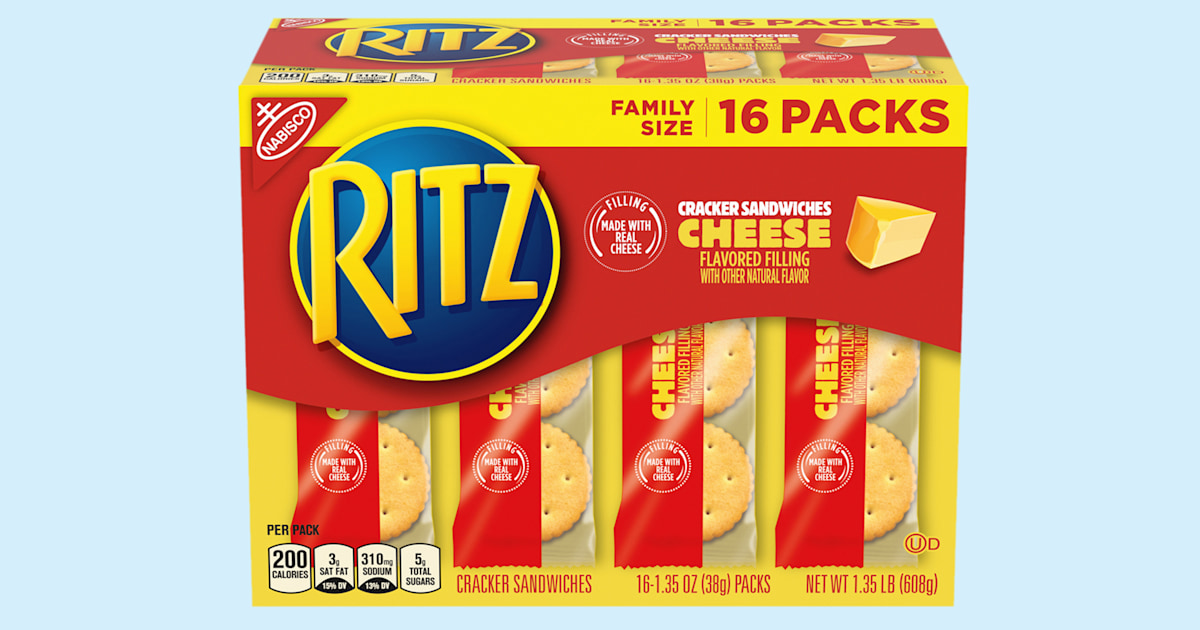Ritz recalls mislabeled cheese crackers that actually contain peanut butter