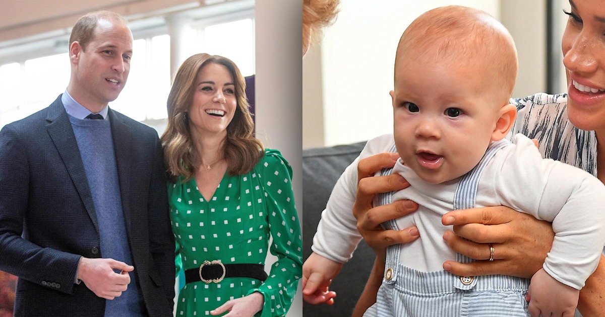 Prince William and Kate Middleton wish Archie a happy 1st birthday