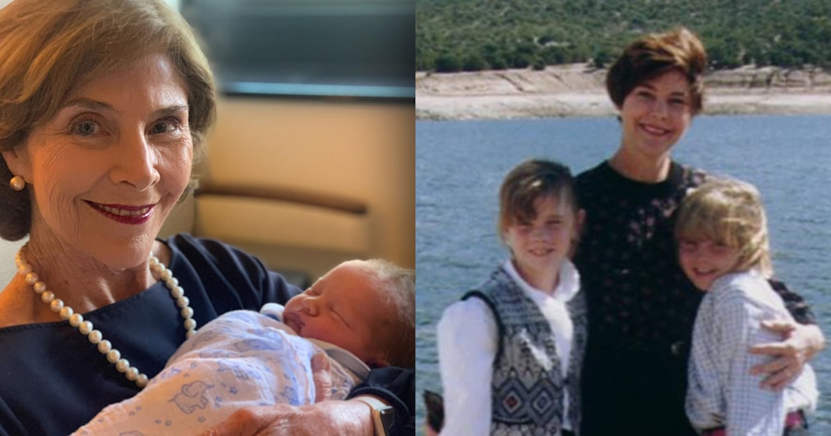 Jenna Bush Hager shares photos of mom Laura Bush for Mother's Day