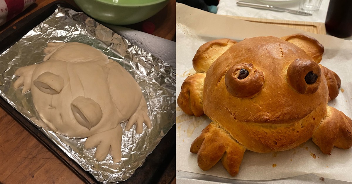 What is 'froggy bread'? Home bakers are hopping on this new food trend