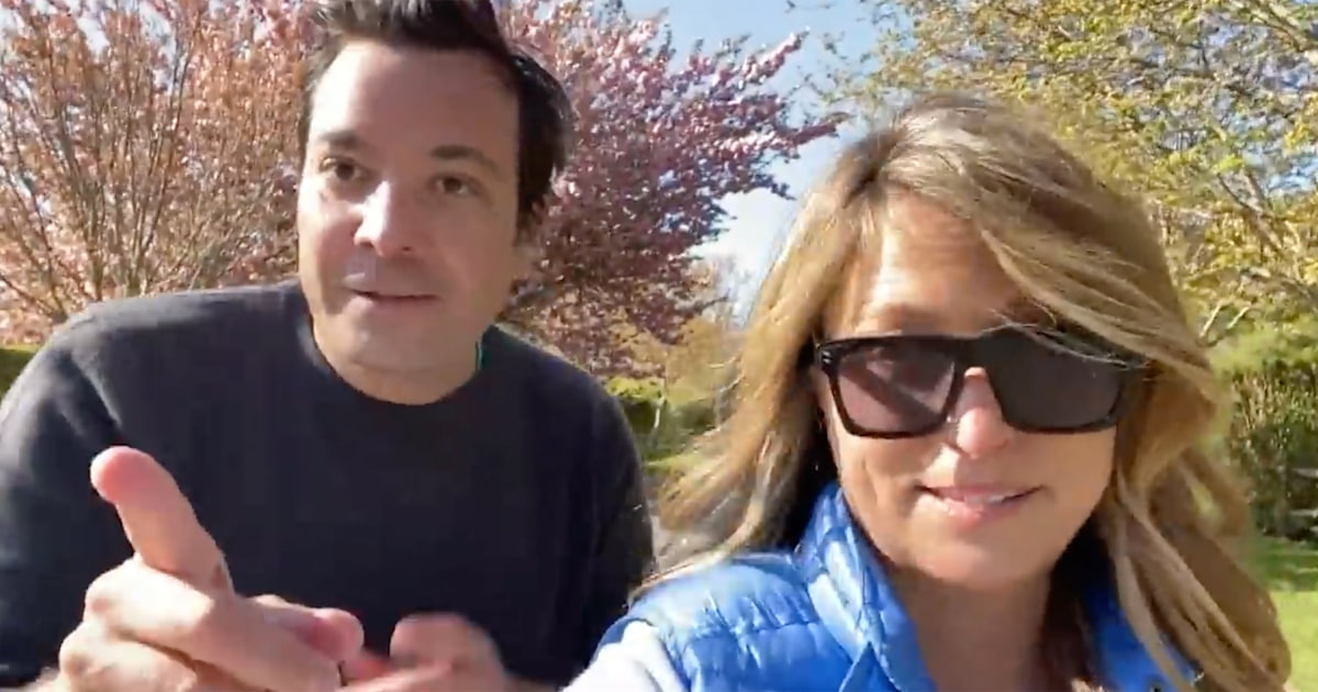 Jimmy Fallon and wife Nancy share story behind their wedding