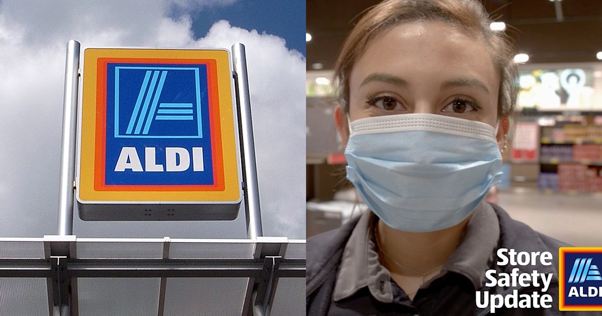 Aldi continues to limit shoppers, enforce use of 1-way aisles in all stores