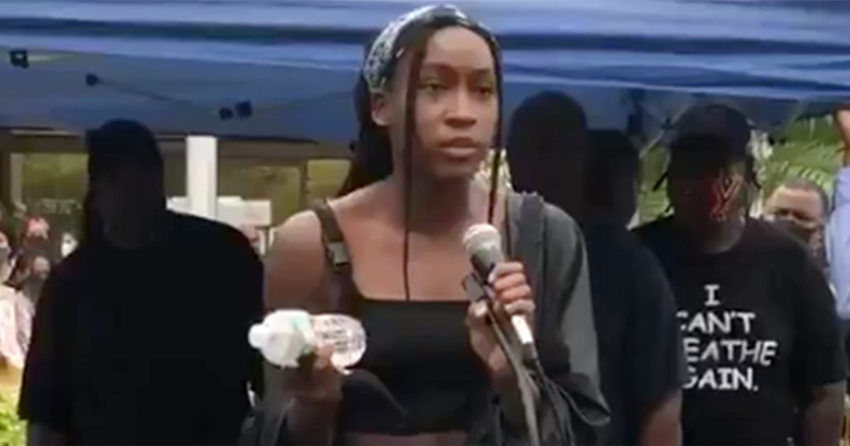 Coco Gauff gives powerful speech at Black Lives Matter rally