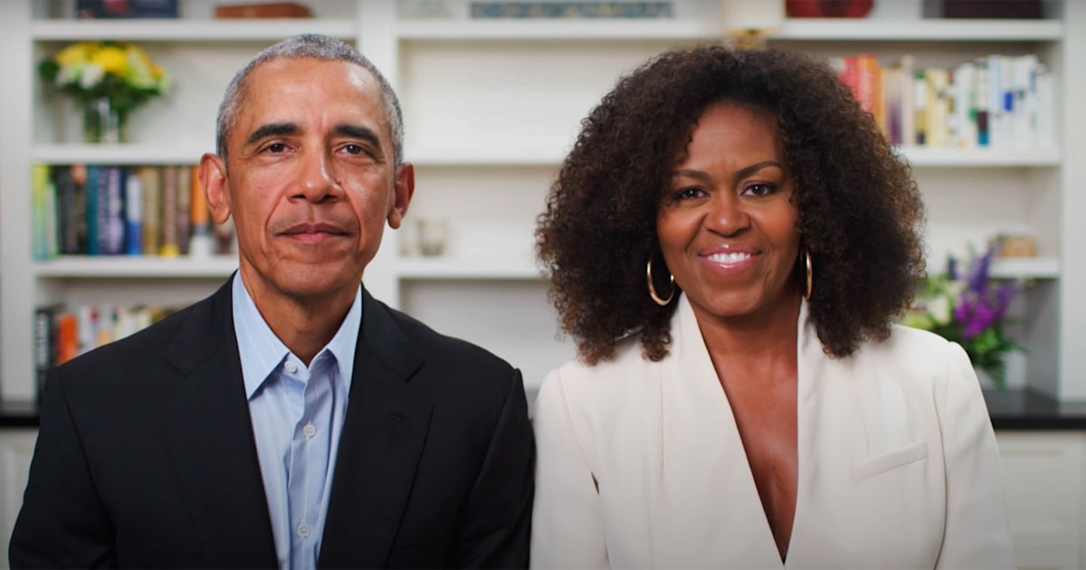 Barack and Michelle Obama deliver speech for YouTube's 'Dear Class of ...