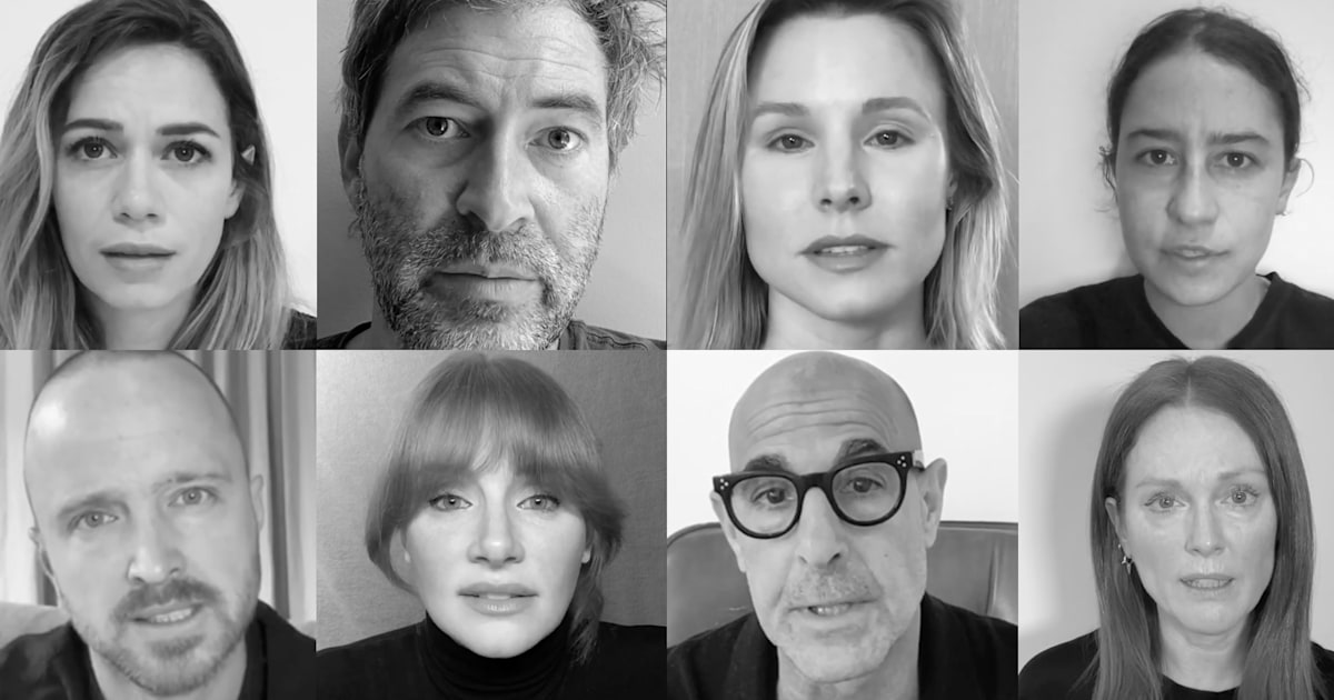 Celebs speak up in video about racism: 'I take responsibility'