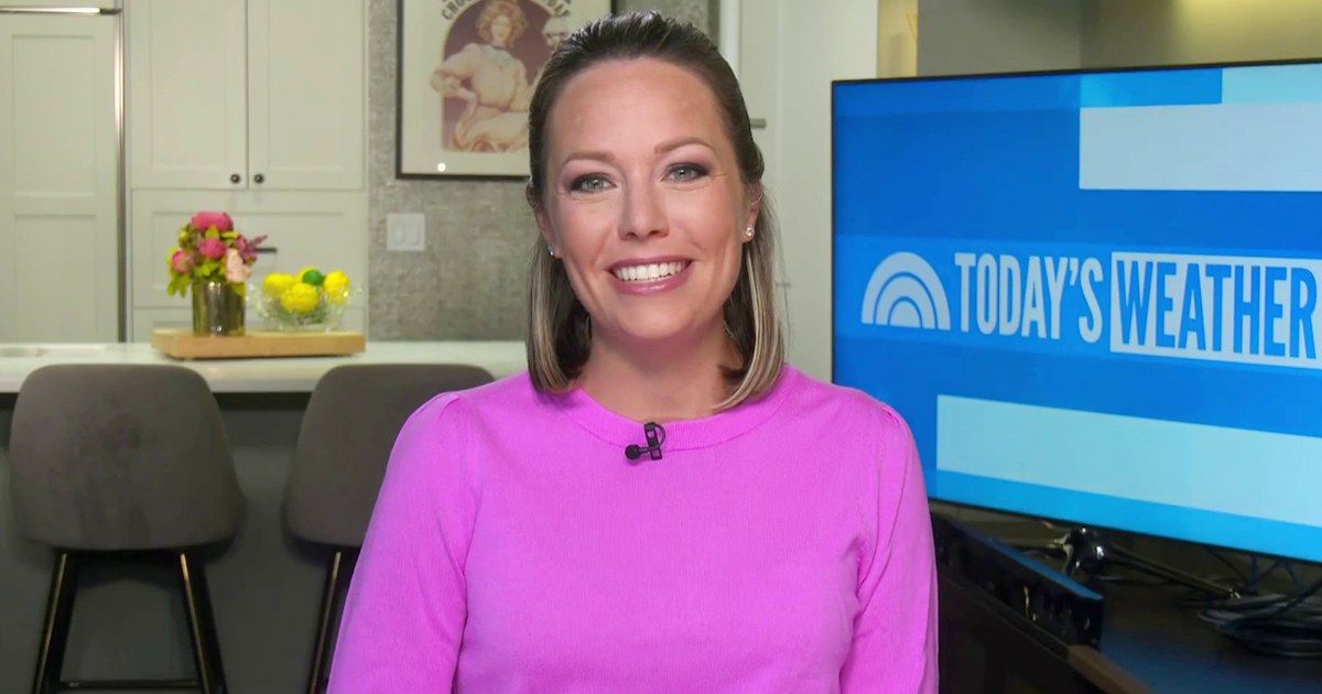 Dylan Dreyer shares her setup for working from home