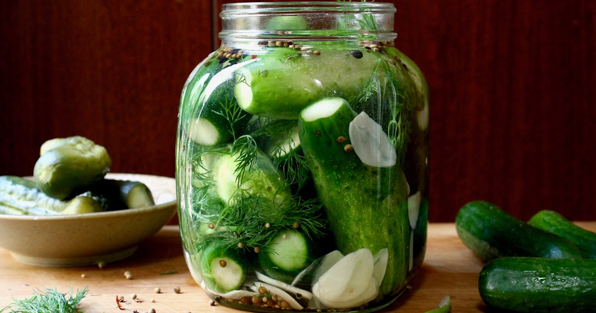 Kosher Dill Pickles Recipe