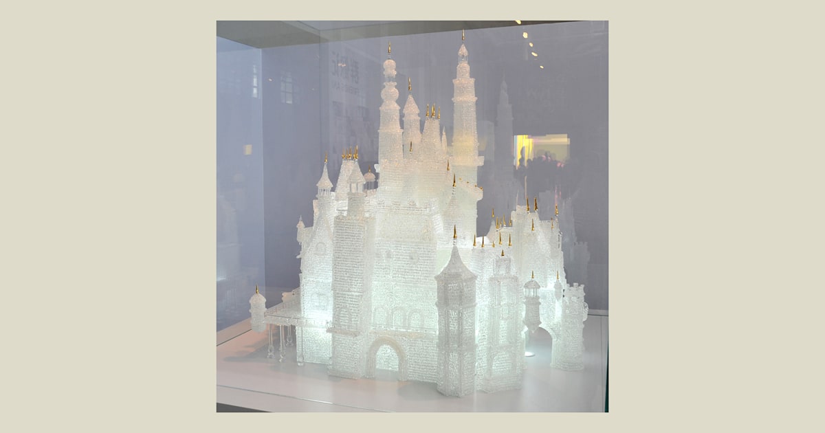 Kids break $64,000 glass castle at Shanghai Museum of Glass