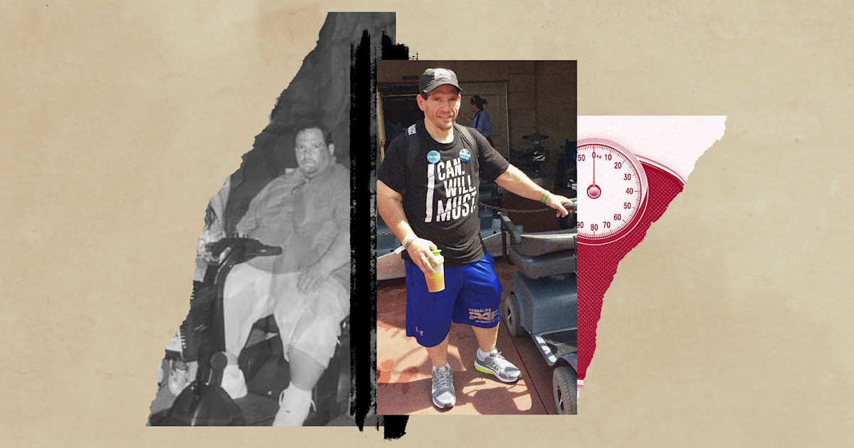 How to lose weight: Man loses over 250 pounds with a salad a day