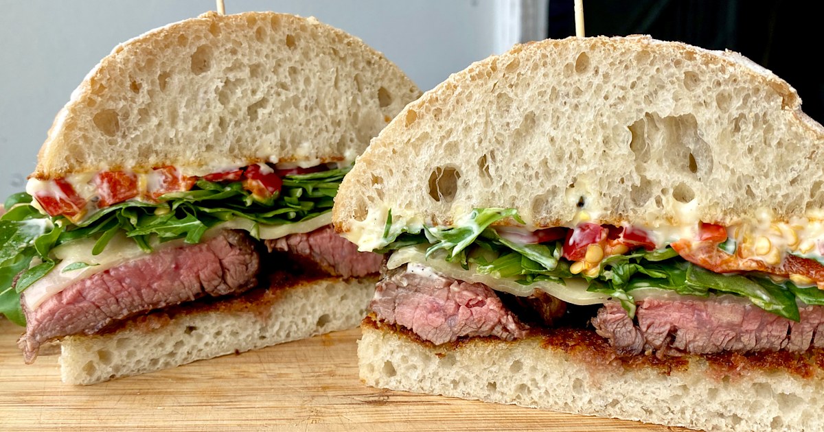Ashish Alfred's Classic Steak Sandwich Recipe