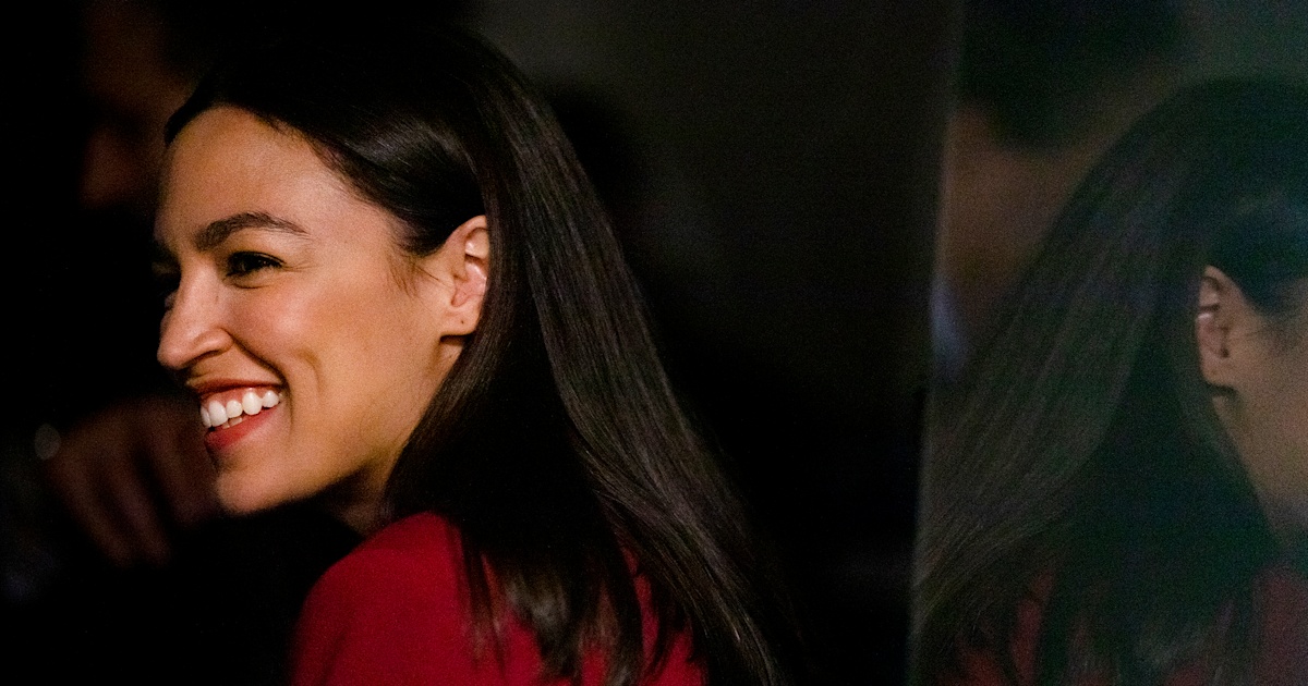 AOC's Twitter exchange with former teacher brings smiles