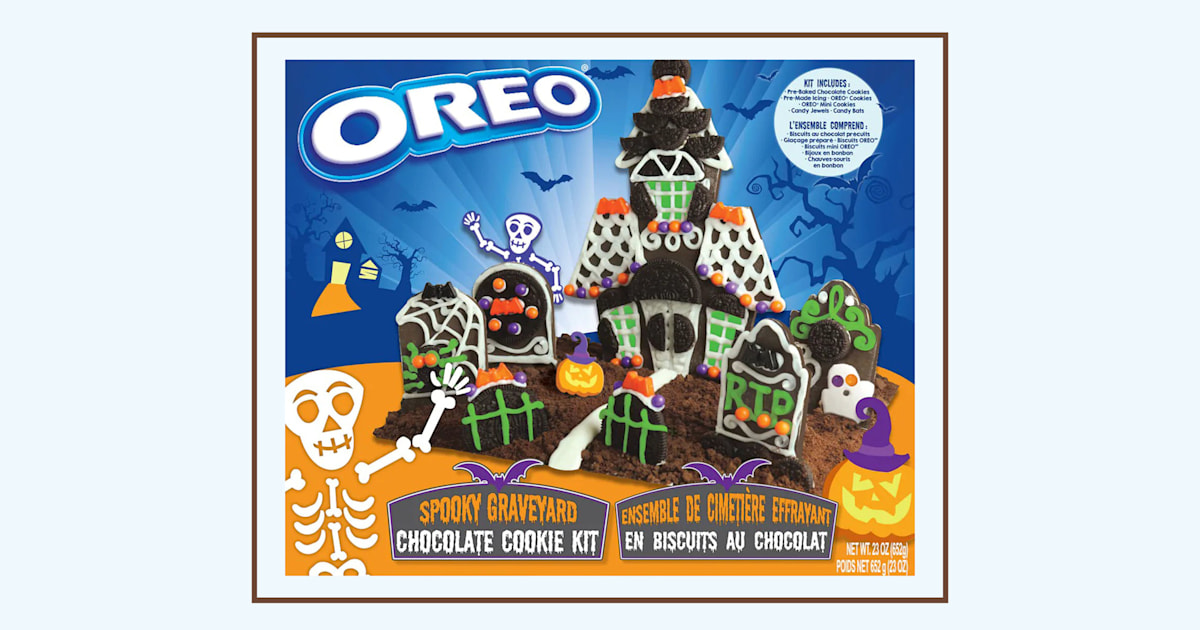 Oreo released a spooky graveyard cookie kit for Halloween