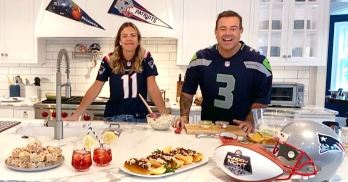 Siri and Carson cook up game-day ready recipes