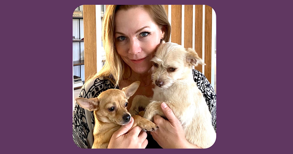Jennie Garth rescued a dog named Fauci during COVID-19. Now, she has ...