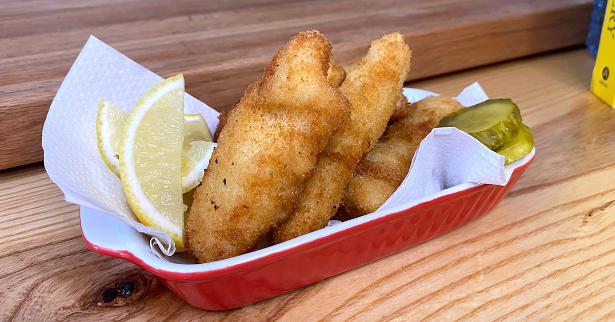 How to make fresh fish sticks at home