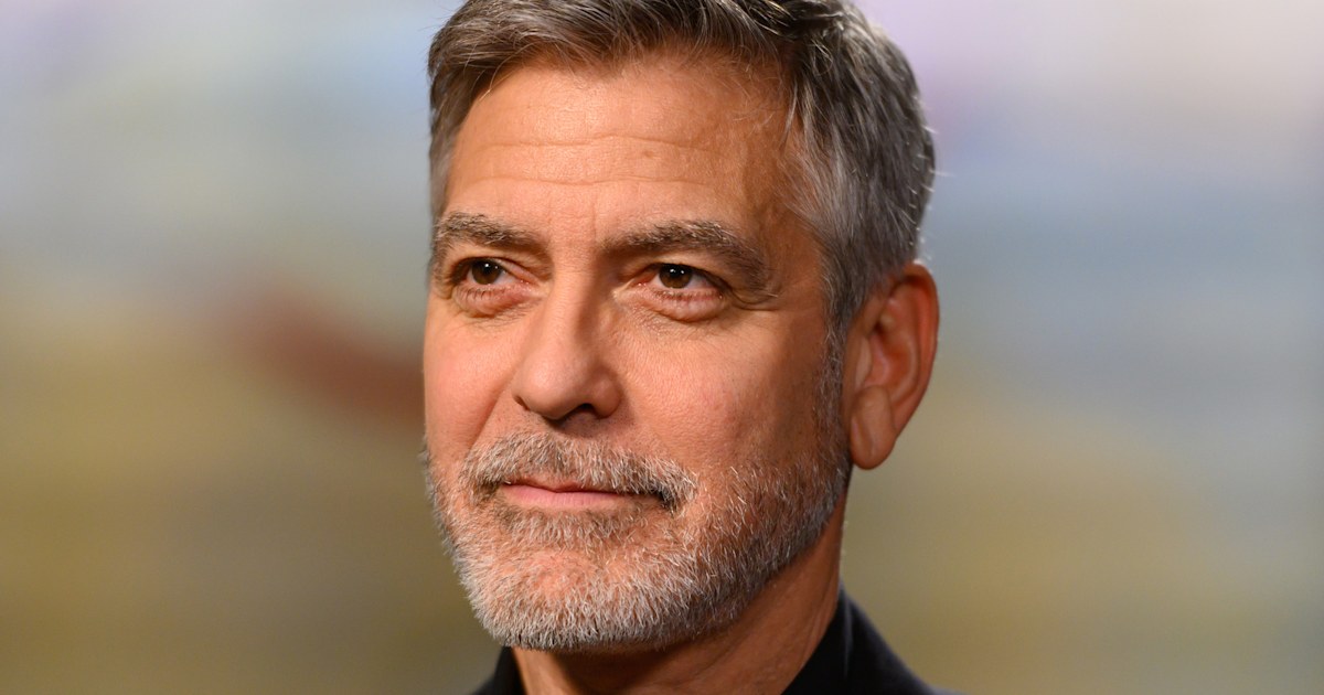 George Clooney is unrecognizable with beard in upcoming film, 'The ...