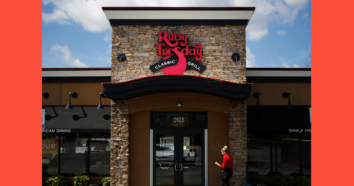 Ruby Tuesday files for bankruptcy