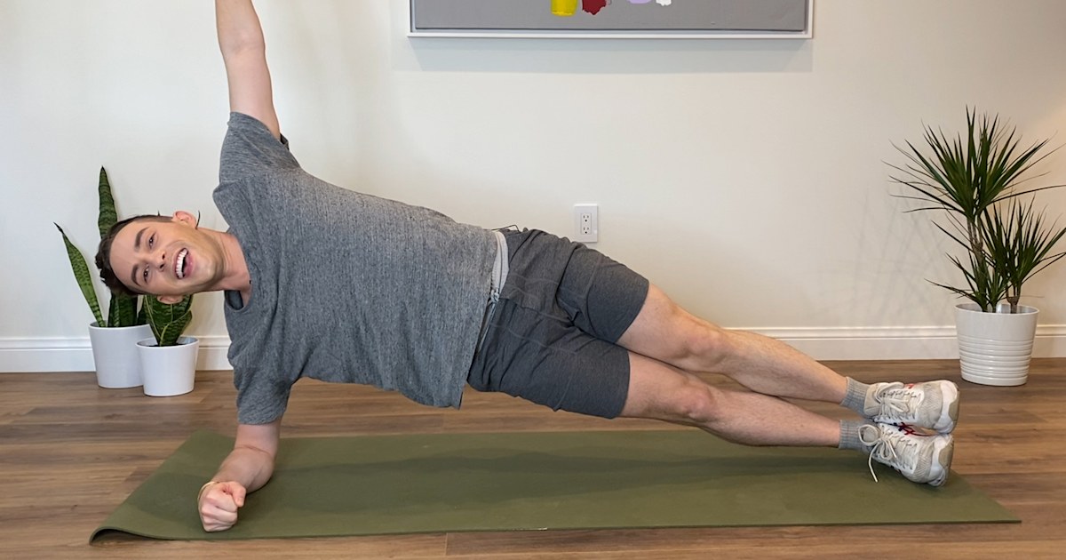 10-minute abs: Olympian Adam Rippon shares ab workout