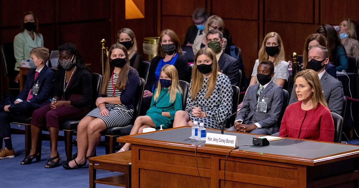 Amy Coney Barrett's family shines a spotlight on transracial adoptions