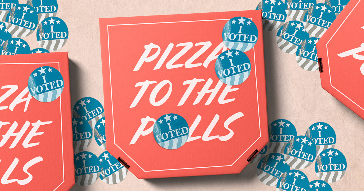 Pizza to the Polls hopes free pizza will keep voters in line