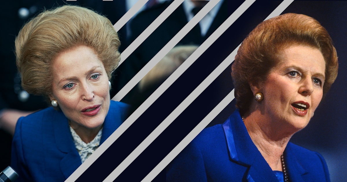'The Crown' star Gillian Anderson brings uncanny resemblance to ...