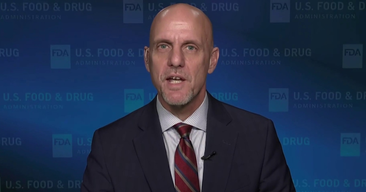 FDA head stresses importance of COVID-19 vaccine: 'We need to get to ...