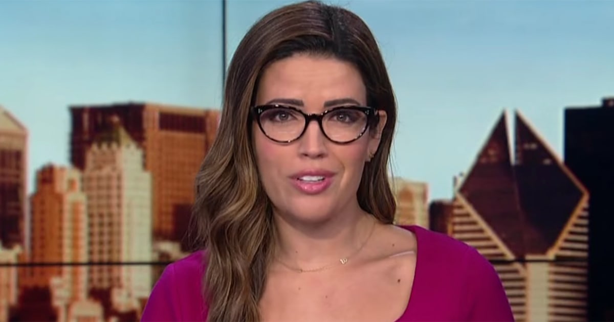 Chicago news anchor Tanja Babich wore glasses for daughter