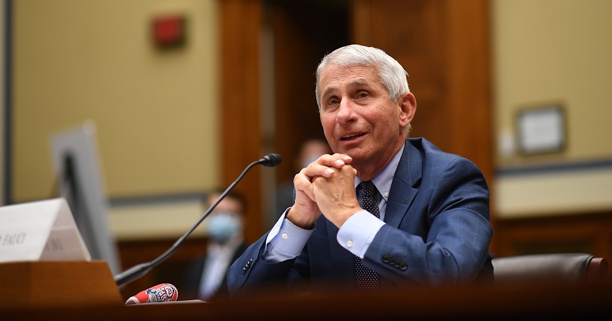 Here's the 1st thing Dr. Fauci is ordering post-pandemic