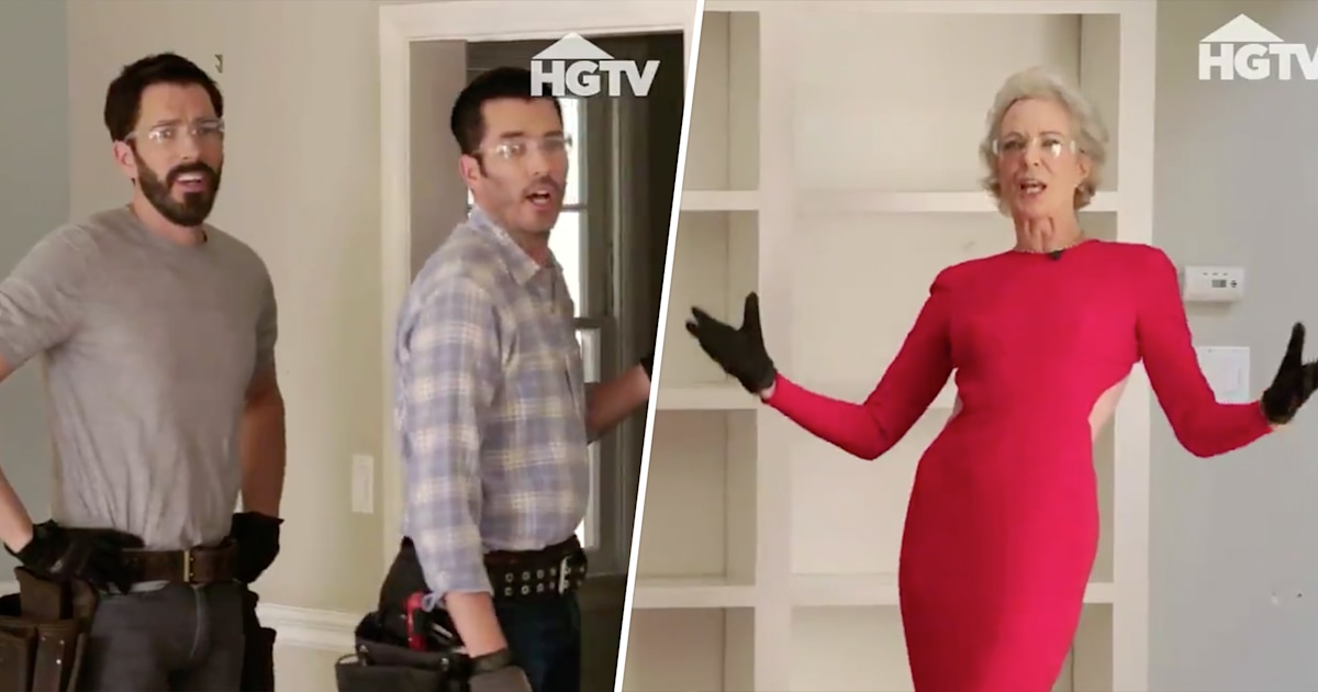 Allison Janney wows ‘Property Brothers’ stars in gorgeous gown