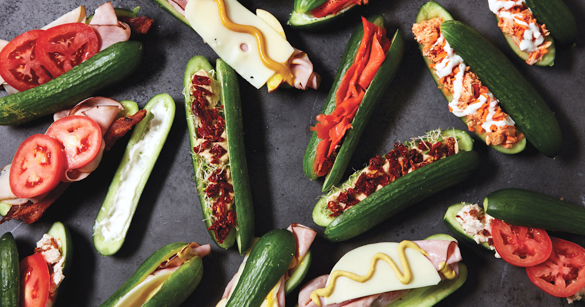 Club Sandwich Cucumber Subs Recipe