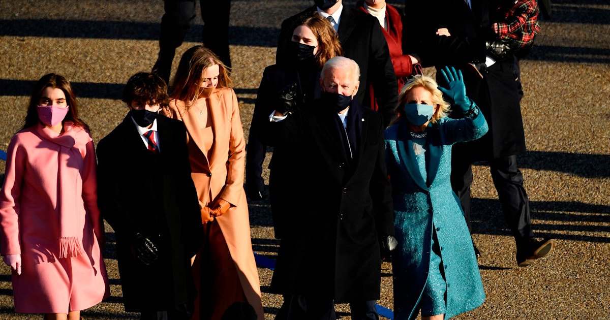 How the names of the Biden grandchildren pay tribute to his family