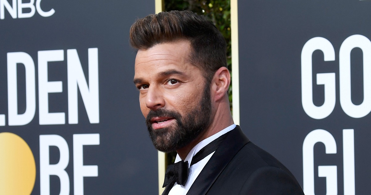 Ricky Martin reveals bleached beard in Instagram post