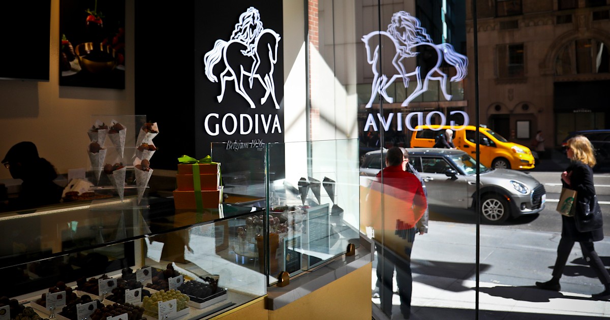 Godiva is closing or selling all 128 of its stores in North America