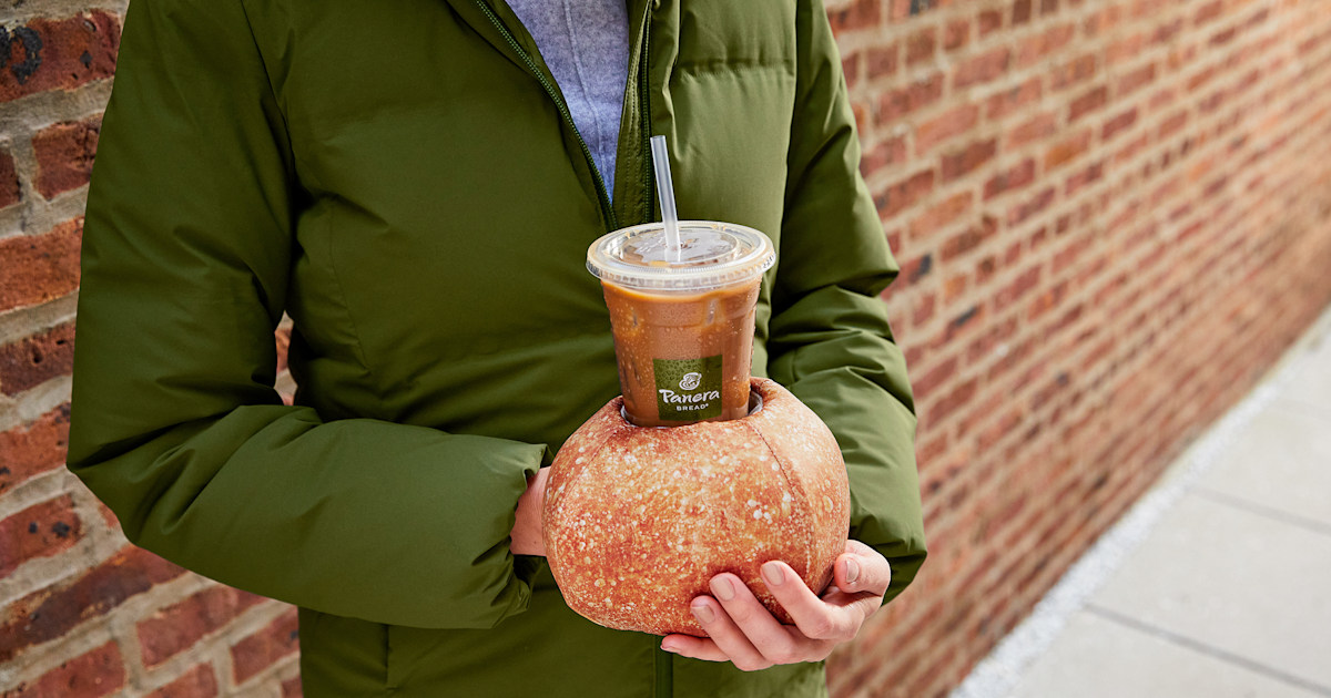 Panera launches bread bowl glove for winter iced coffee drinkers