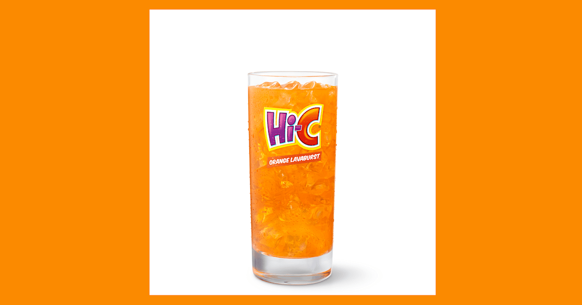 After 3 years, McDonald's is bringing back Hi-C Orange Lavaburst
