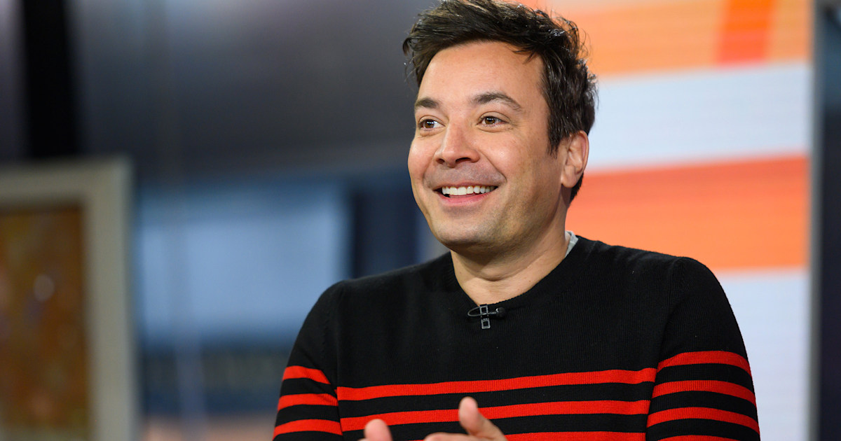 Jimmy Fallon celebrates 7 years of 'The Tonight Show' with cute pic of ...