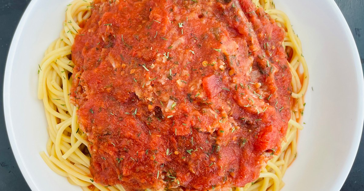 Best Ever Cauliflower Bolognese Spaghetti Recipe