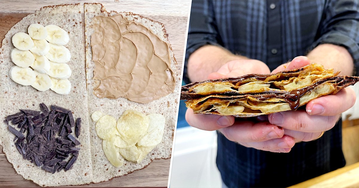 Sweet and Salty Crêpe Wrap Recipe