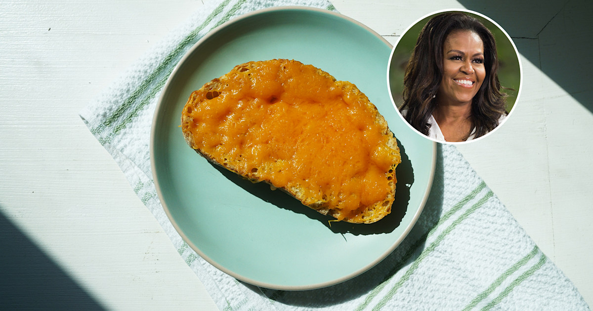 Michelle Obama shared her secret to the best cheese toast