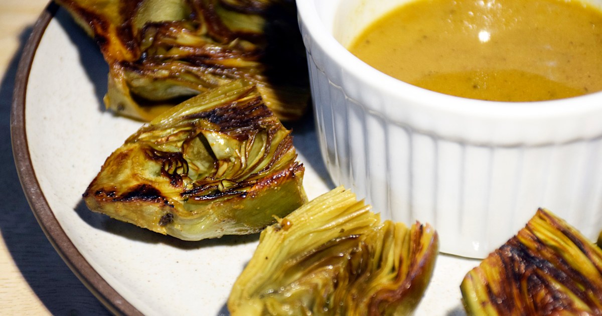 how to prepare baby artichokes video