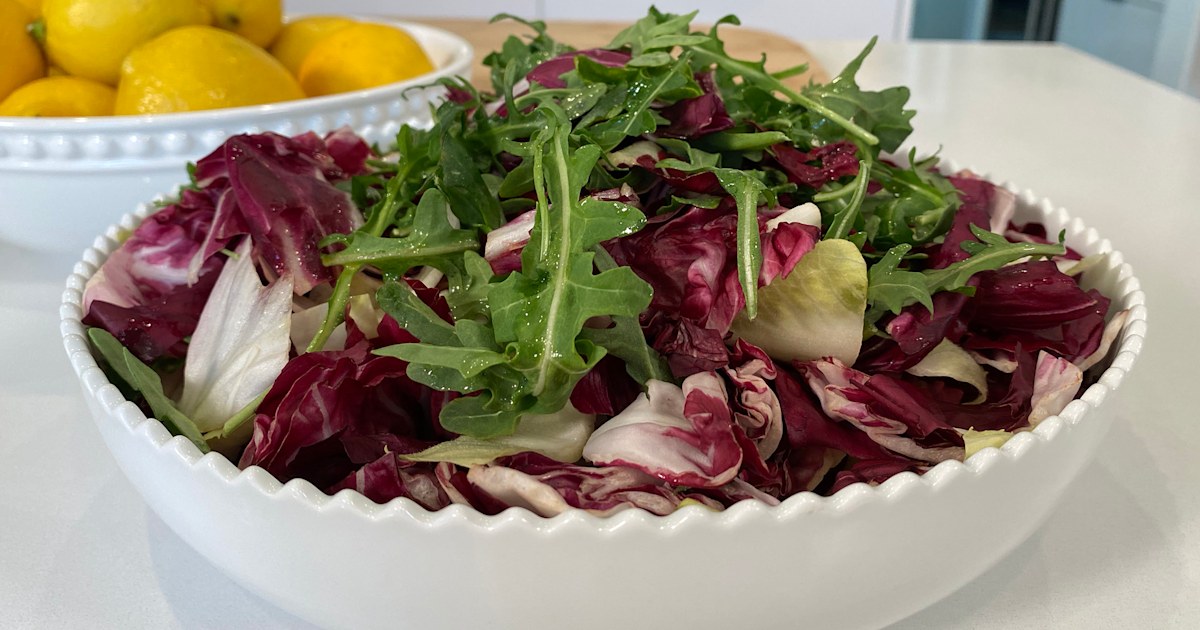 Giada's Simple Salad of Bitter Greens Recipe