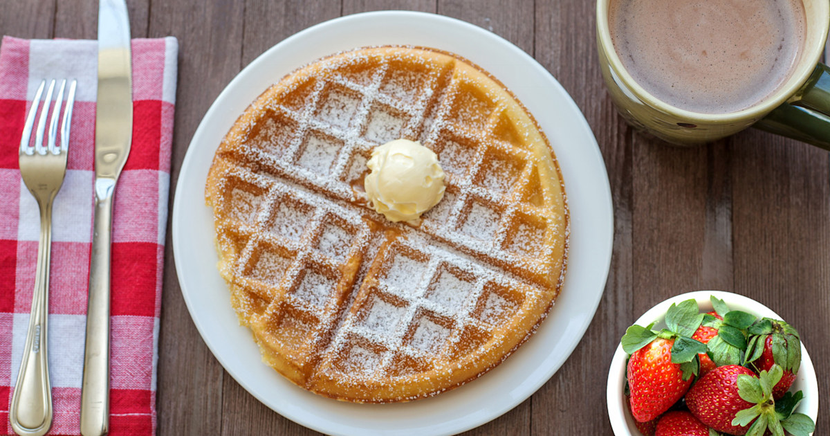 10 best waffle recipes to celebrate National Waffle Day - TODAY