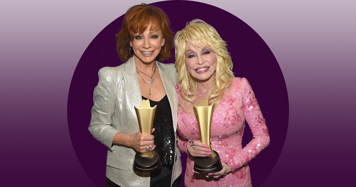 Dolly Parton celebrates Reba McEntire's birthday with old pic