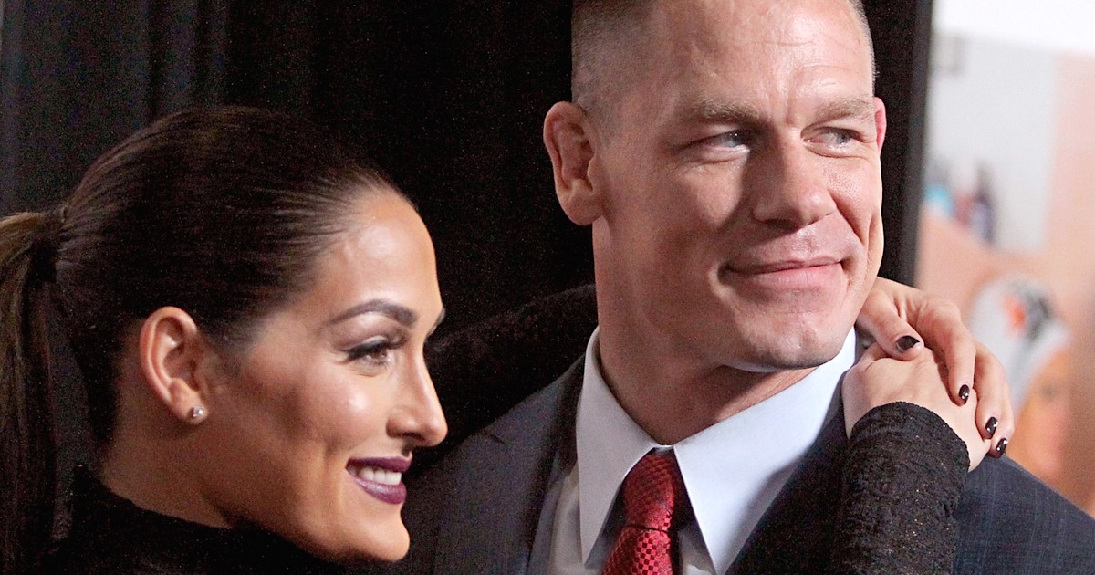 John Cena Og Nikki Bella Hall Of Fame 2024 FILE PHOTO*** JOHN CENA AND