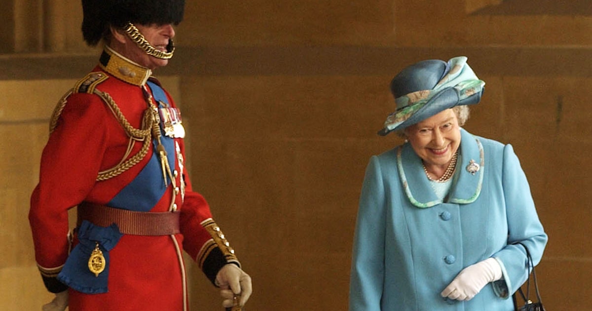 Why the queen was giggling in viral photo with Prince Philip