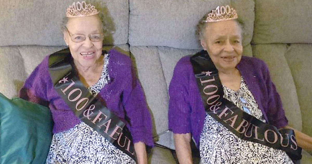 100-year-old twins on reaching the century mark - TODAY