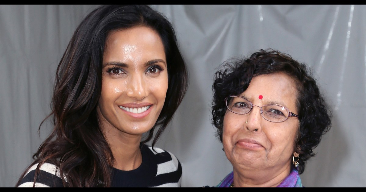 Padma Lakshmi’s mom talks with TODAY's Sheinelle Jones