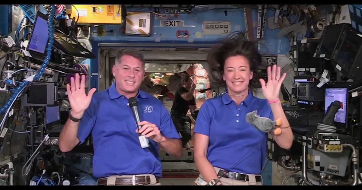 Astronauts send tribute from space for Teacher Appreciation Day